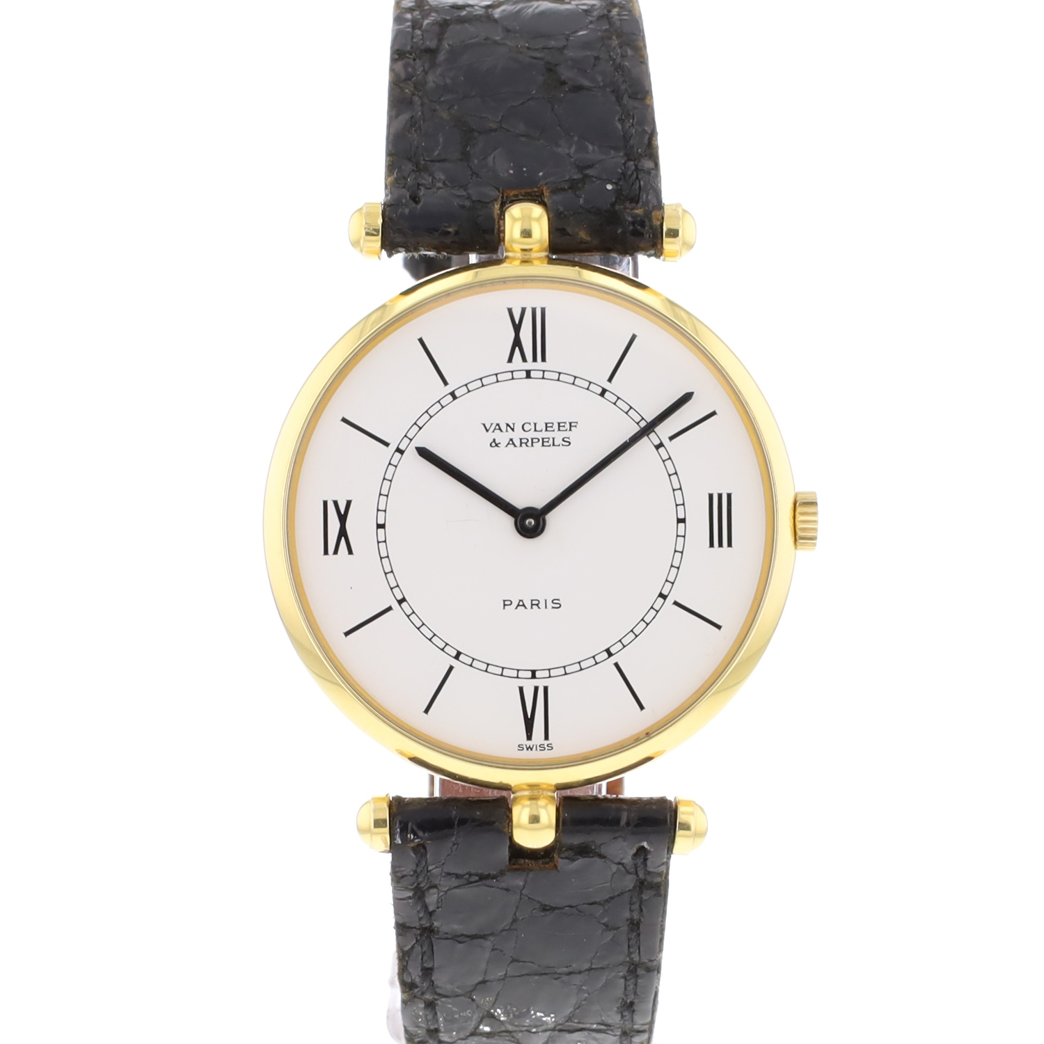 La Collection Classic Yellow Gold White Dial - Van Cleef & Arpels ...