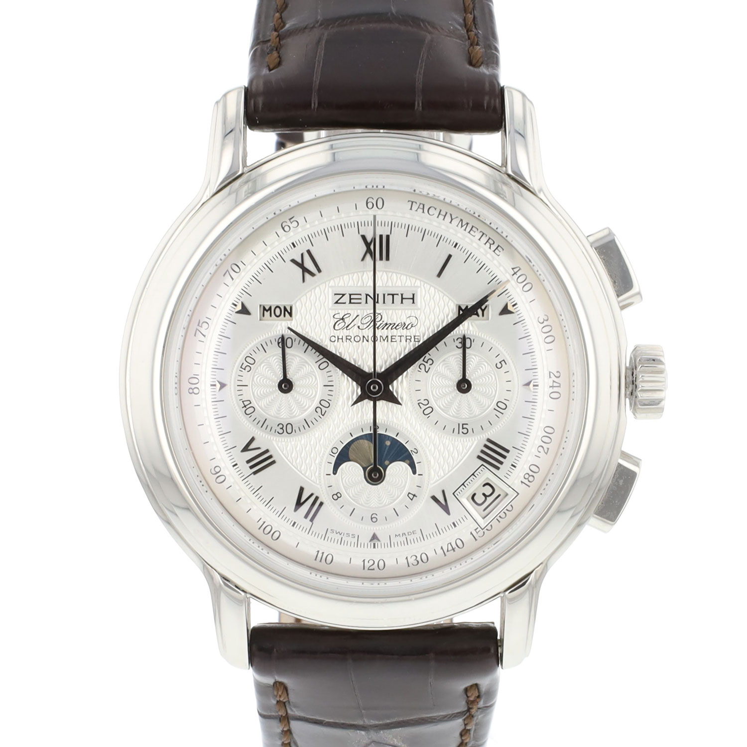 Chronomaster Triple Date Chronograph Moonphase - Zenith - Sold watches ...